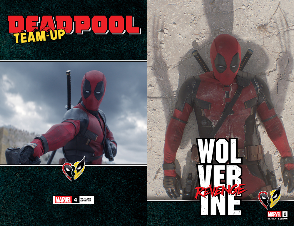 Nouvelle - Discover Exclusive Movie Variant Covers for Deadpool & Wolverine